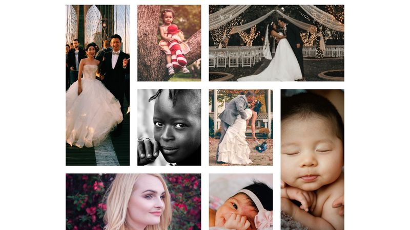 fully responsive image gallery with css grid