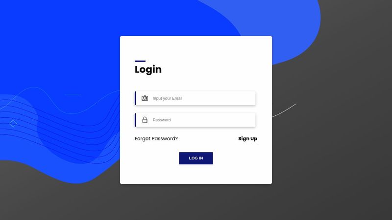 Animated HTML5/CSS3 Login Page