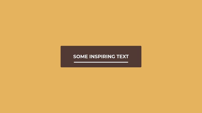 CSS animated border around text