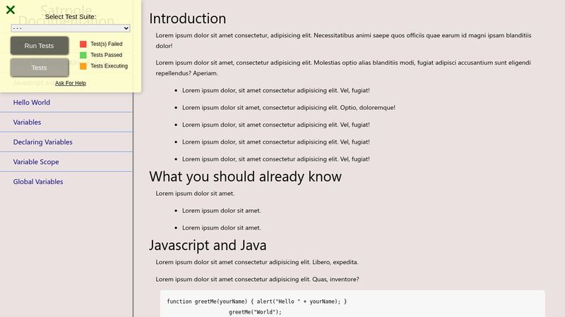 FreeCodeCamp: Technical Documentation Page