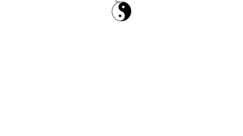 Animated Yin-Yang symbol pure CSS