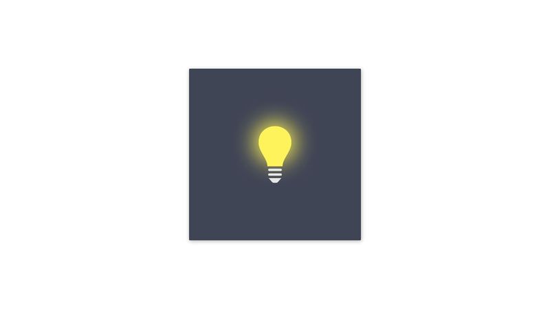Light Bulb 100day CSS challenge