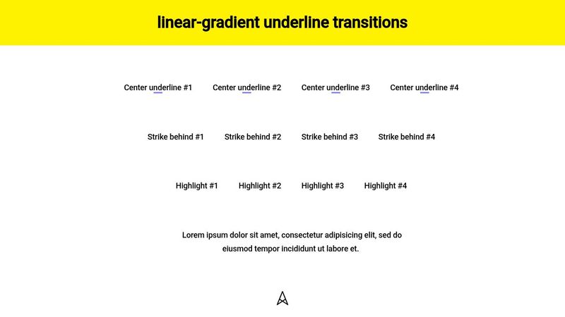 linear-gradient underline transitions