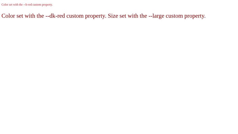 CSS Variables (IMS322 Docs)