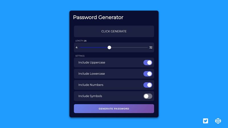 Random Password Generator - HTML | CSS | JS