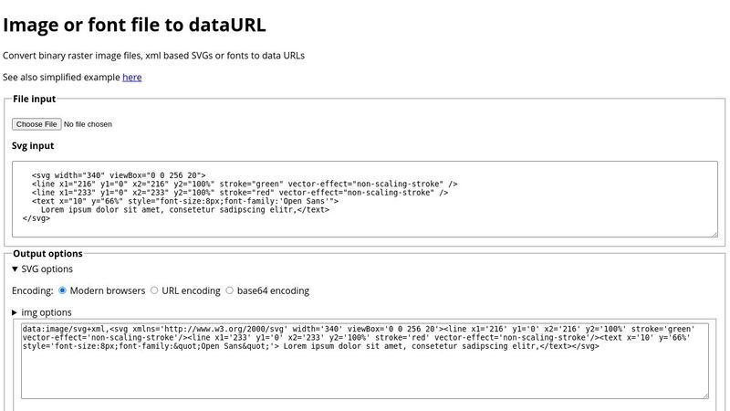 Image file to dataURL