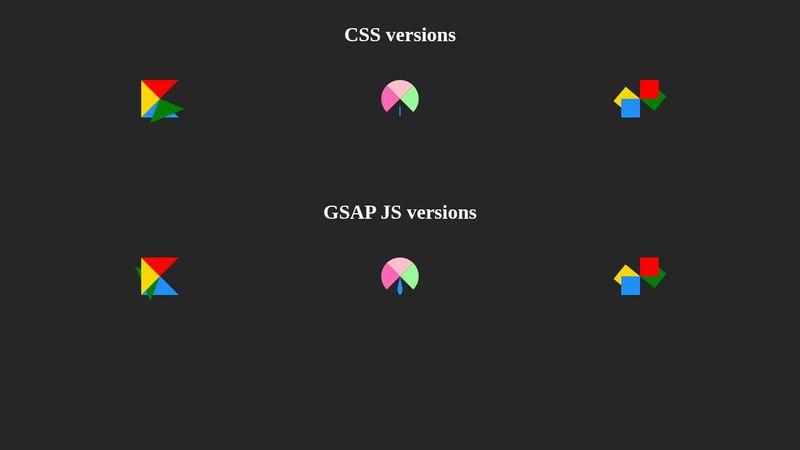 CSS keyframes vs GSAP timeline