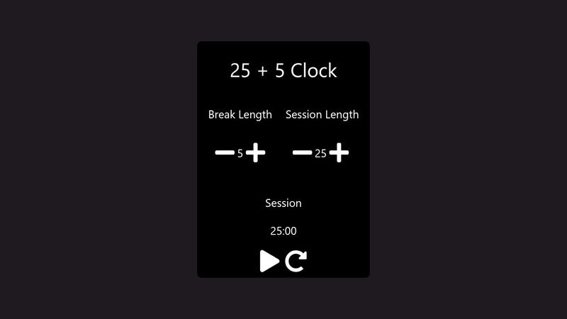 25+5-clock