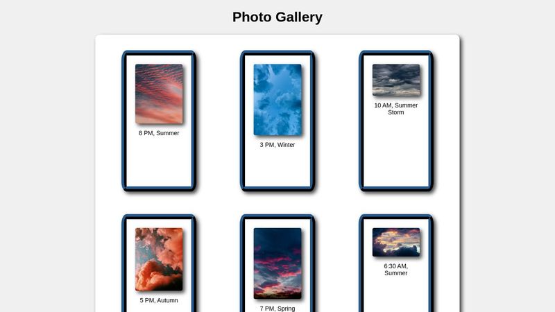 Photo Gallery Challenge