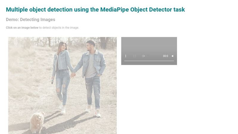 MediaPipe Object Detection for web