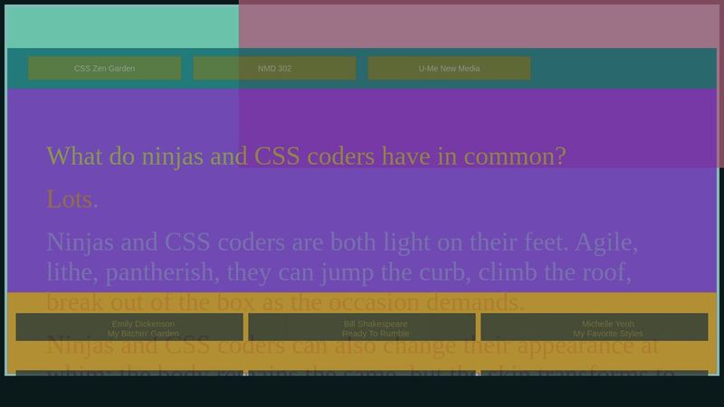 Johnny's css-ninja