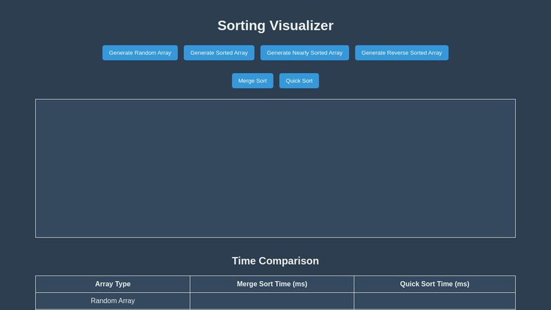 Sorting Visualizer