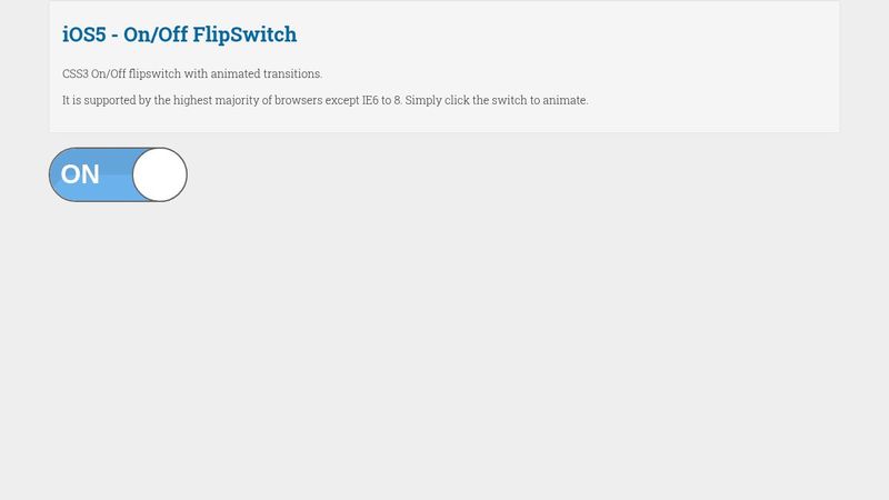 iOS5 - On/Off FlipSwitch