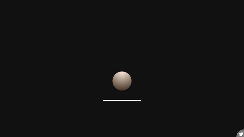 Simple bouncing ball