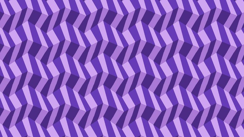 3D ZigZagged ZigZag Tessellated Pattern - No Div - Pure CSS