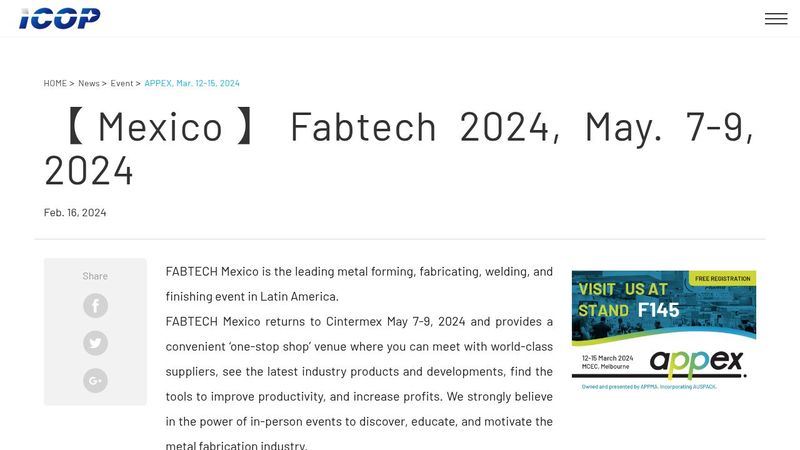 Fabtech Mexico 2024