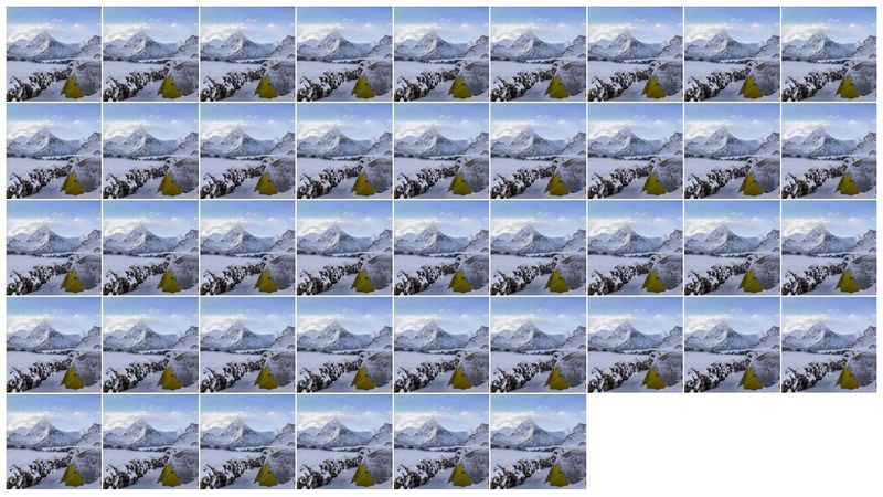 Flexible square grid with CSS Grid Layout