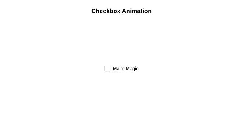 Jelly Checkbox Animation