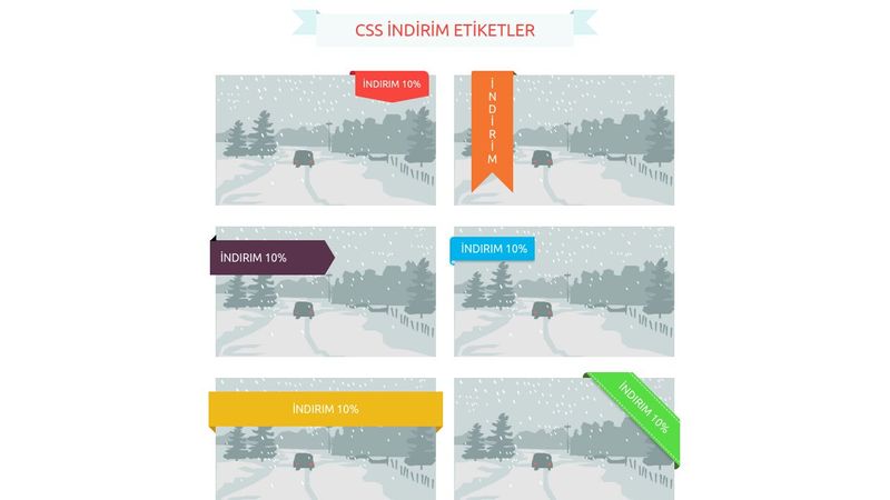 Css discount badges