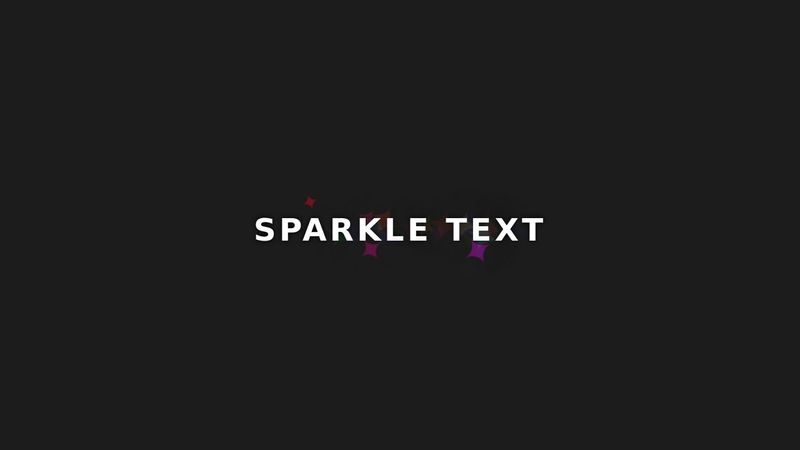Sparkle Text
