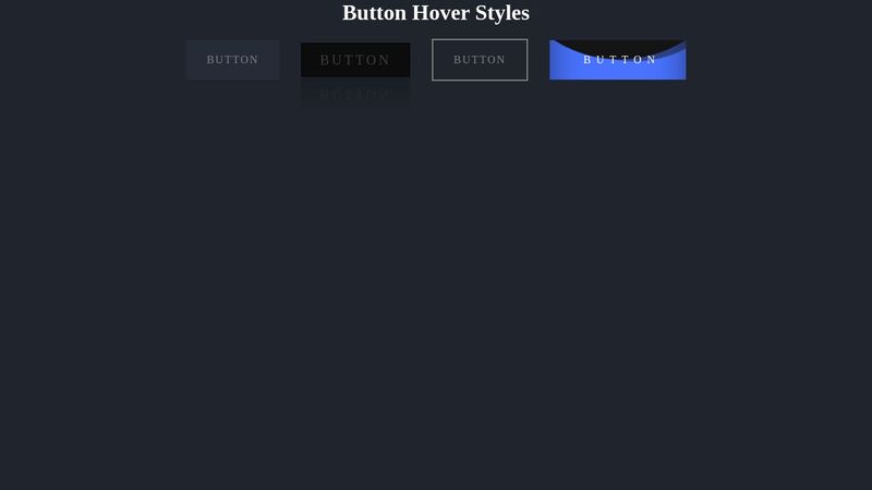 Button Hover Styles