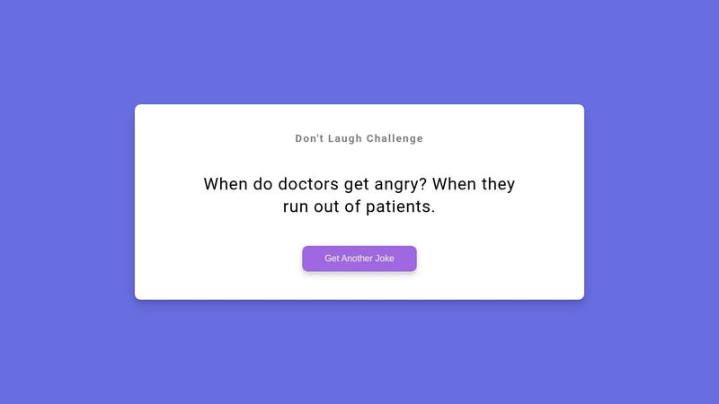 Dads Jokes Project Using Html Css And Js