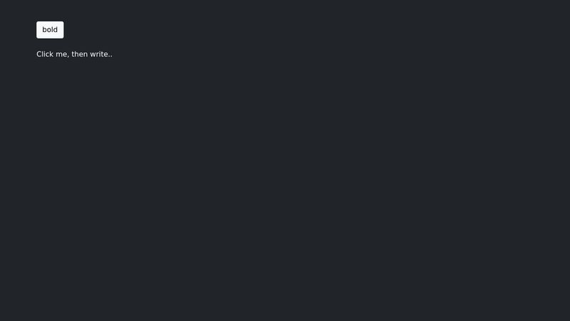 Try Javascript WYSWYG