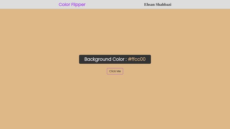 Flip Color - Mini Project for JS