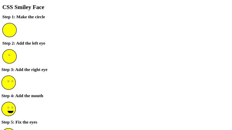 SmileyFace Walkthrough