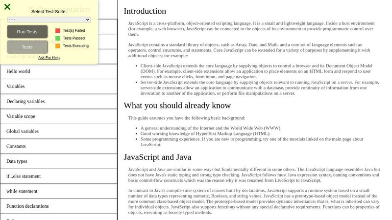 Build a Technical Documentation Page