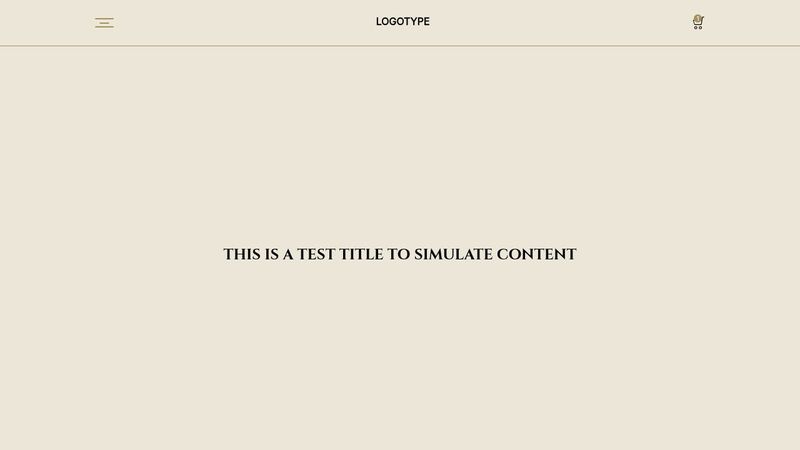 Menu dropdown with staggered animations