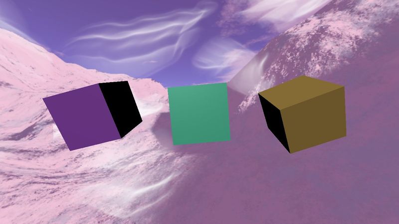 Three.js - Background Cubemap