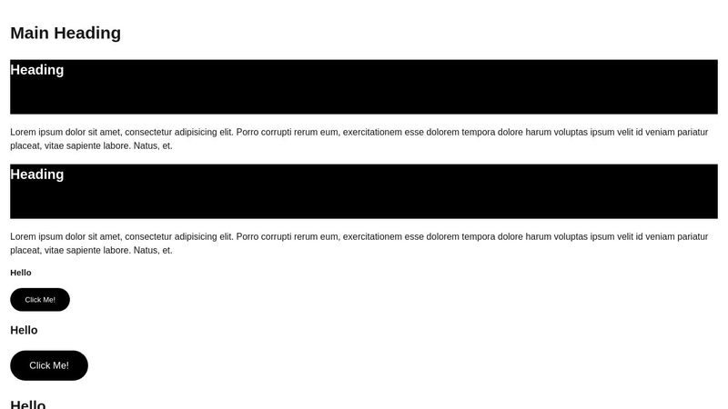 CSS - Units: ems & rems - End