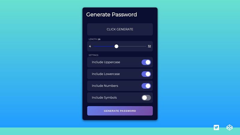 Random Password Generator - HTML | CSS | JS