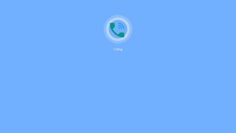 Incoming Call Animation (Pure CSS)