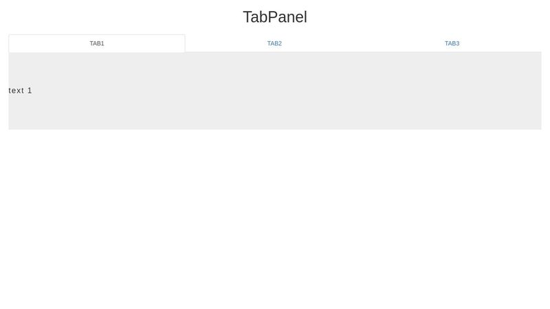 TabPanel