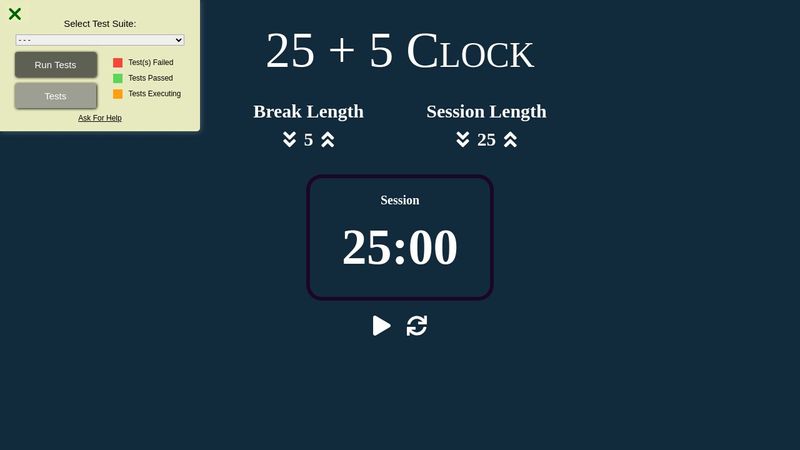 25 + 5 Clock