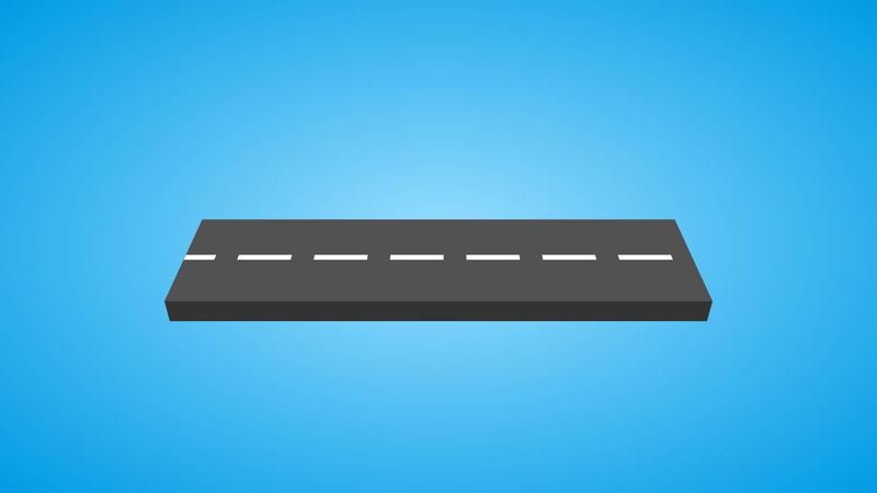 Endless Road Animation Effects