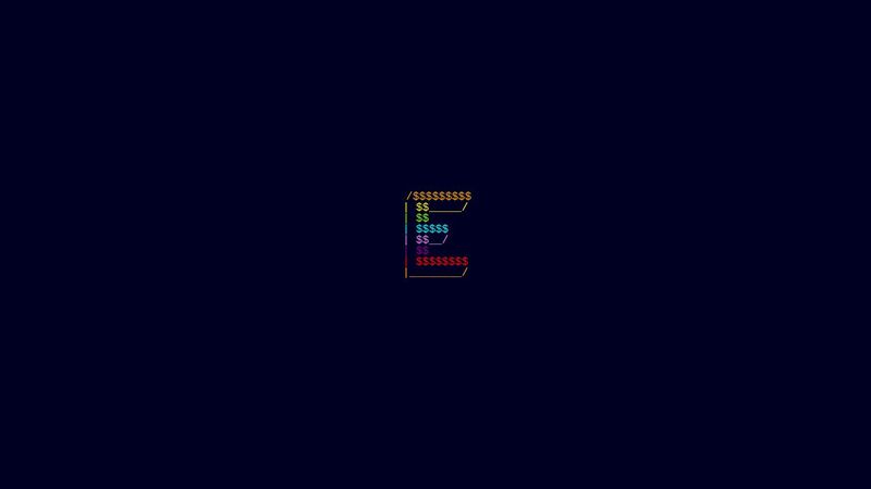 ASCII Rainbow