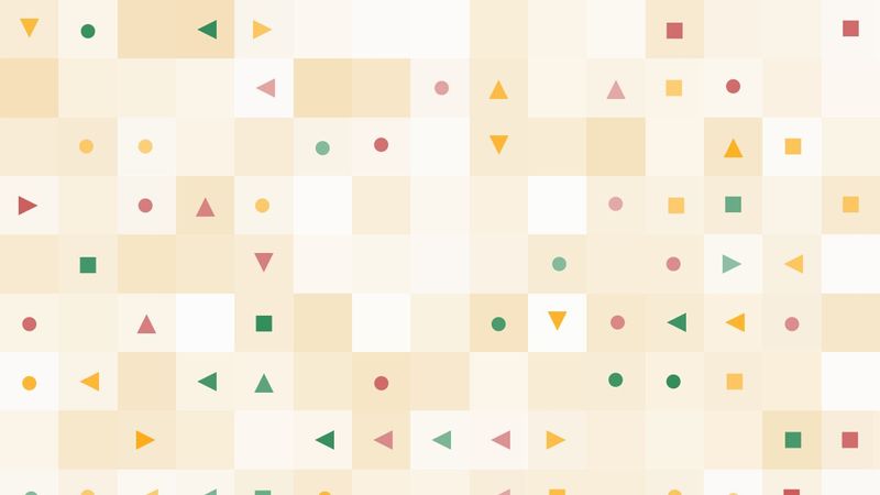 geometric pattern - christmas color (css-doodle)