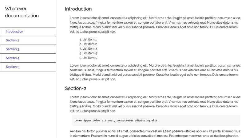 FCC: Technical Documentation Page