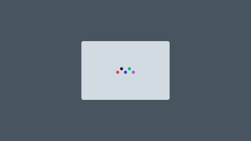 CSS LOADING BALLS ANIMATION 2