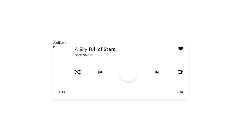 Tailwind Css Audio Player