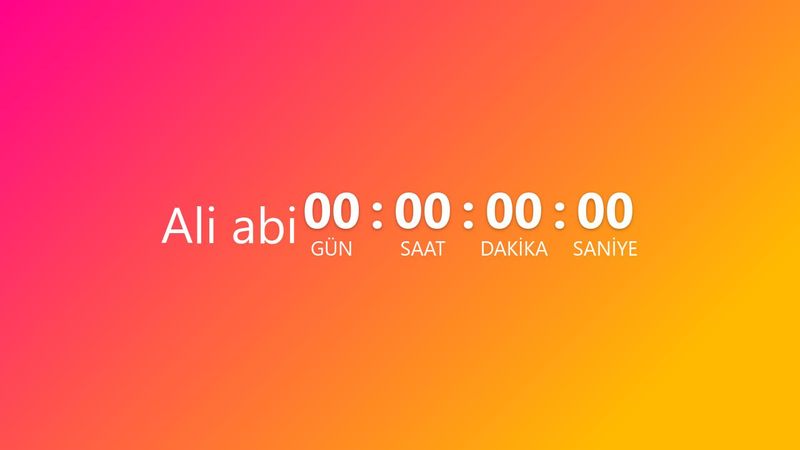 Countdown js plugin vanilla servertime