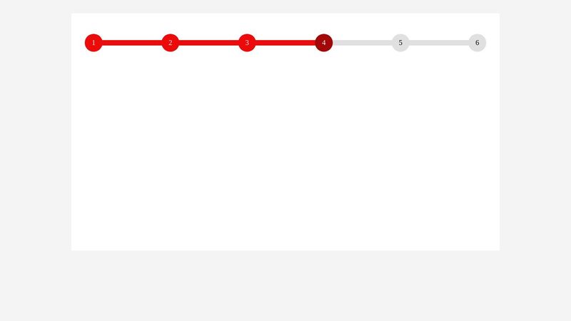 Step by Step Progress Bar