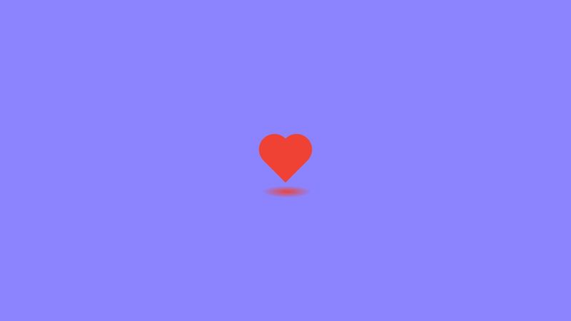 pulsing heart animation