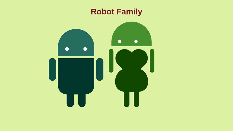 Robot Family - CSS Animation