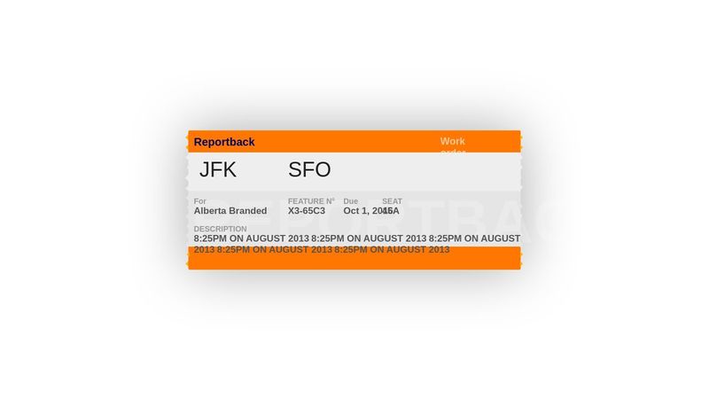 CSS Flight Ticket