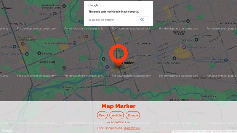Custom Animated Google Maps Markers