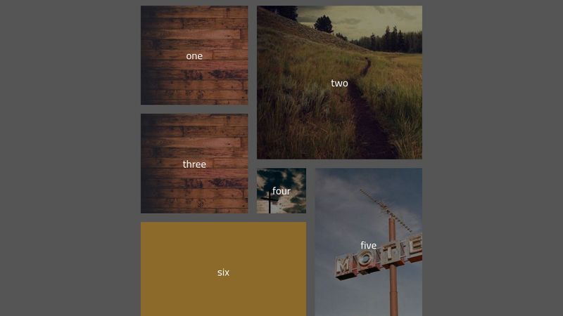 Image Gallery - CSS grid